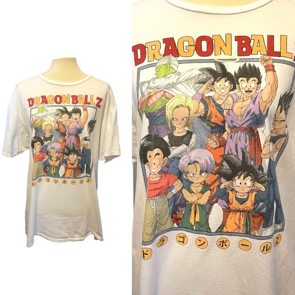 Toei Animation | Shirts | Dragon Ball Z Tshirt Giant Early Art Super ...